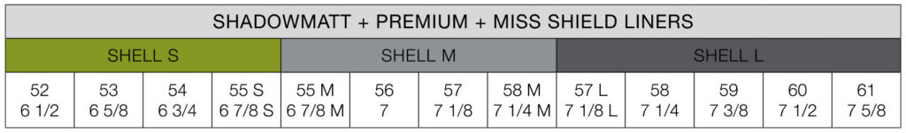 Samshield Shadow Matt Helmet Shell